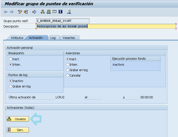 Crear Break Points Dinamicos En Abap Para Debug De Programas Abap Fácil Para Mi